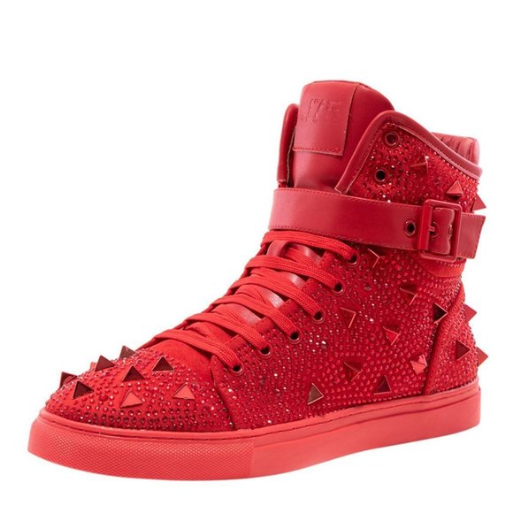 J75 by Jump | Shoes | Mens J75 By Jump Soros Red High Top Sneakers Nwt ...